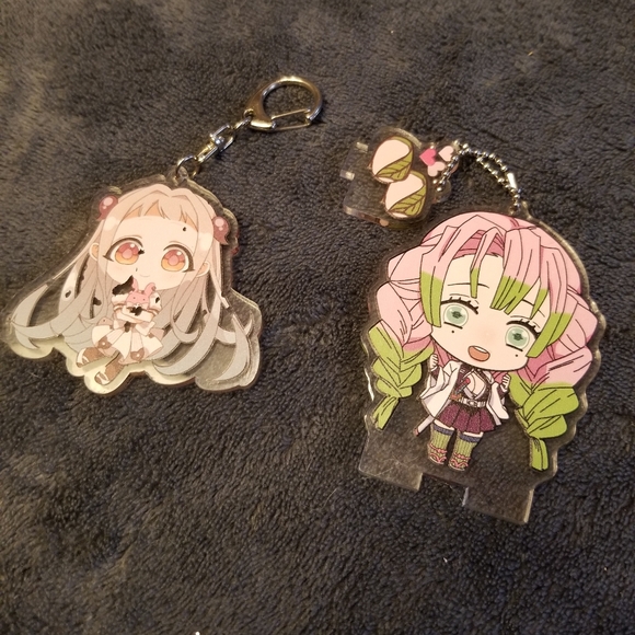 Unbranded | Other | Set Of 2 Anime Keychains Nene Mitsuri | Poshmark
